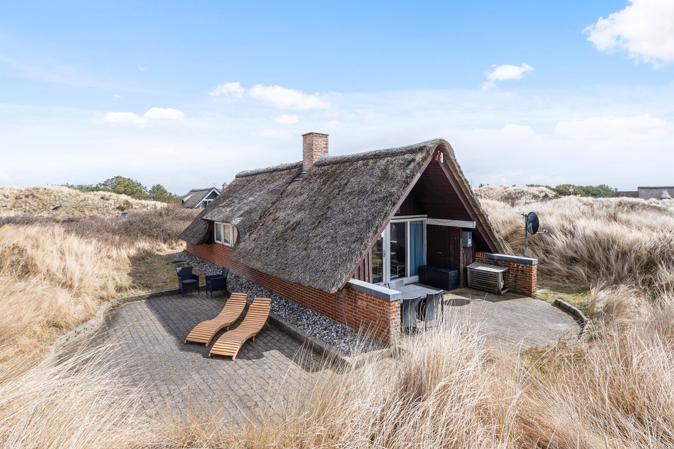 Charmantes Reetdachhaus in Klegod, nur 600 m zum Strand - Klegod