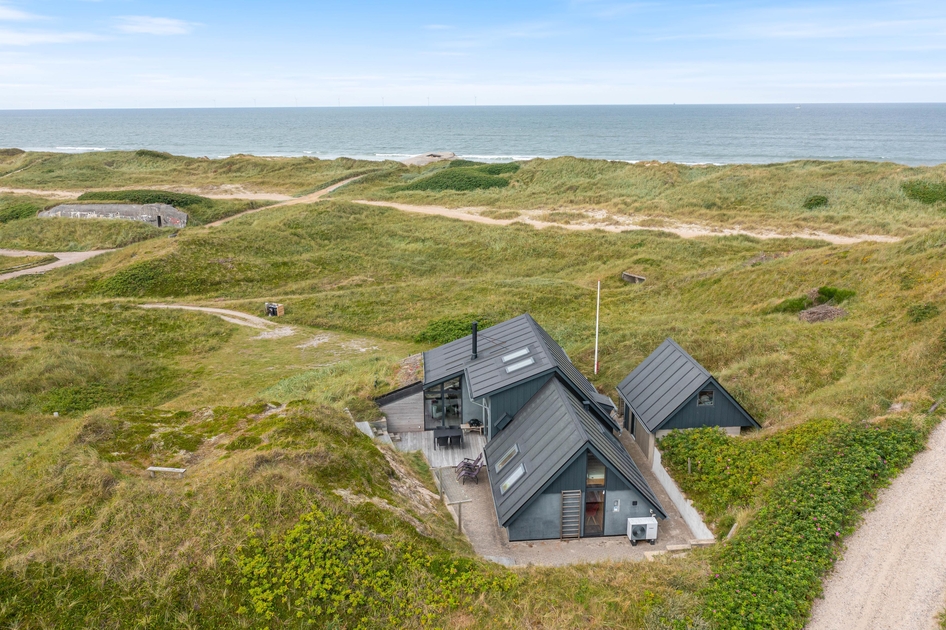 Schönes Ferienhaus für 6 Personen mit Sauna in Houvig - Houvig