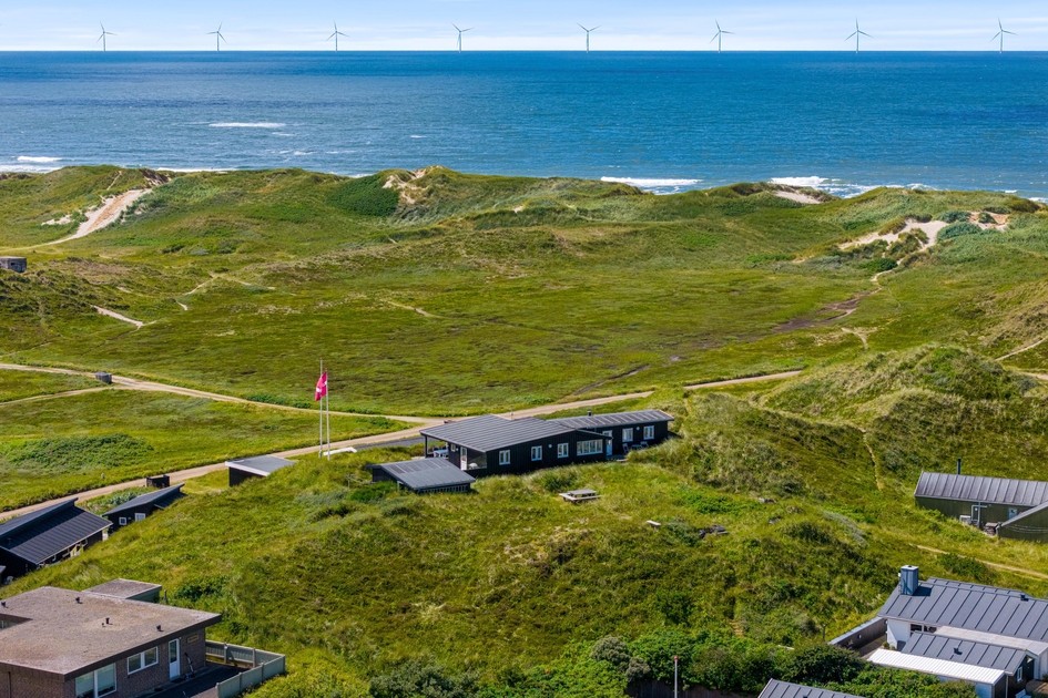 Schönes Ferienhaus mit Panoramaausblick in Houvig - Houvig